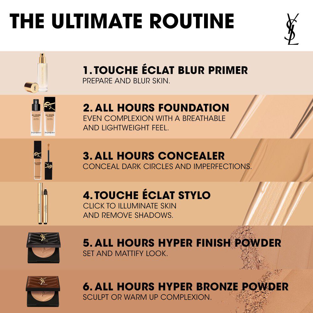 Discover the new YSL Beauty All Hours Hyper Bronze powder