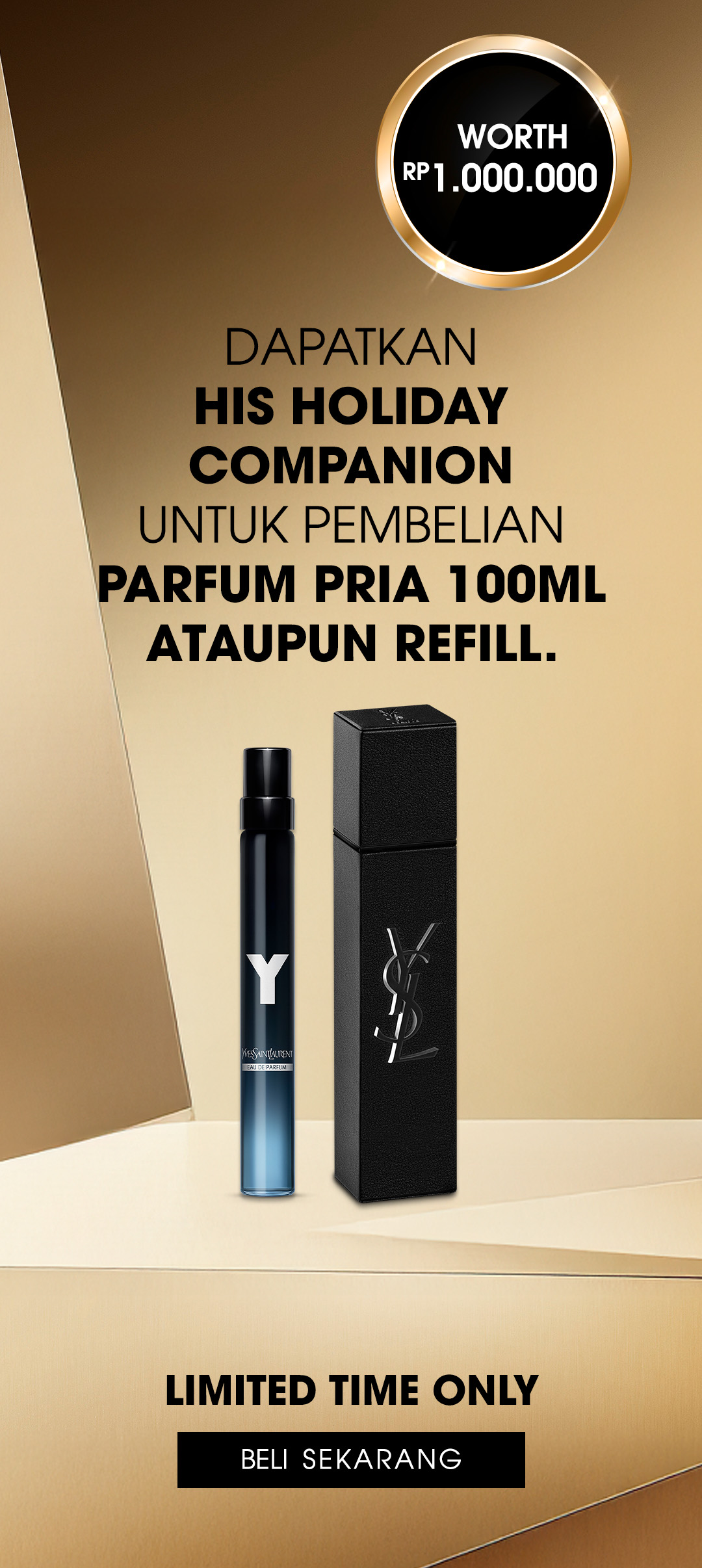 Y For Men - Parfum Pria, Cologne & Aftershave | YSL Beauty Indonesia