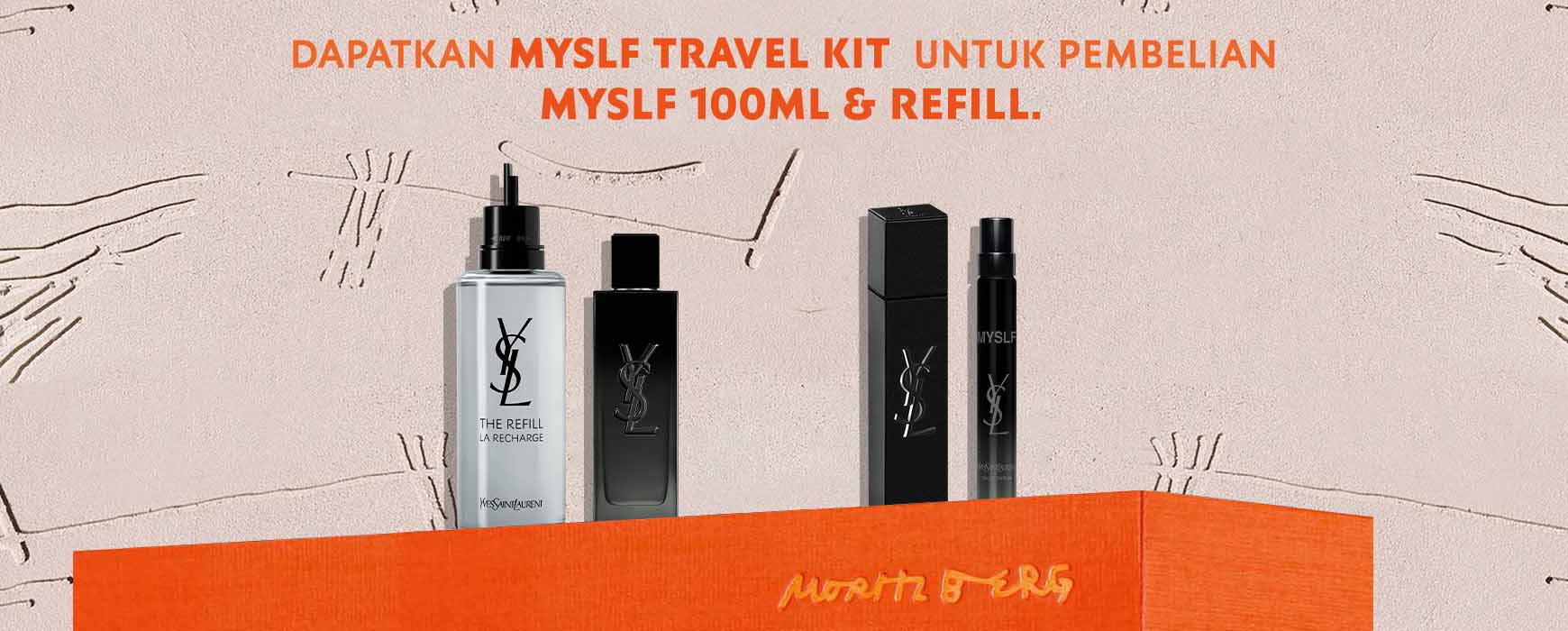 Eau de Parfum MYSLF masculine fragrance dari Yves Saint Laurent