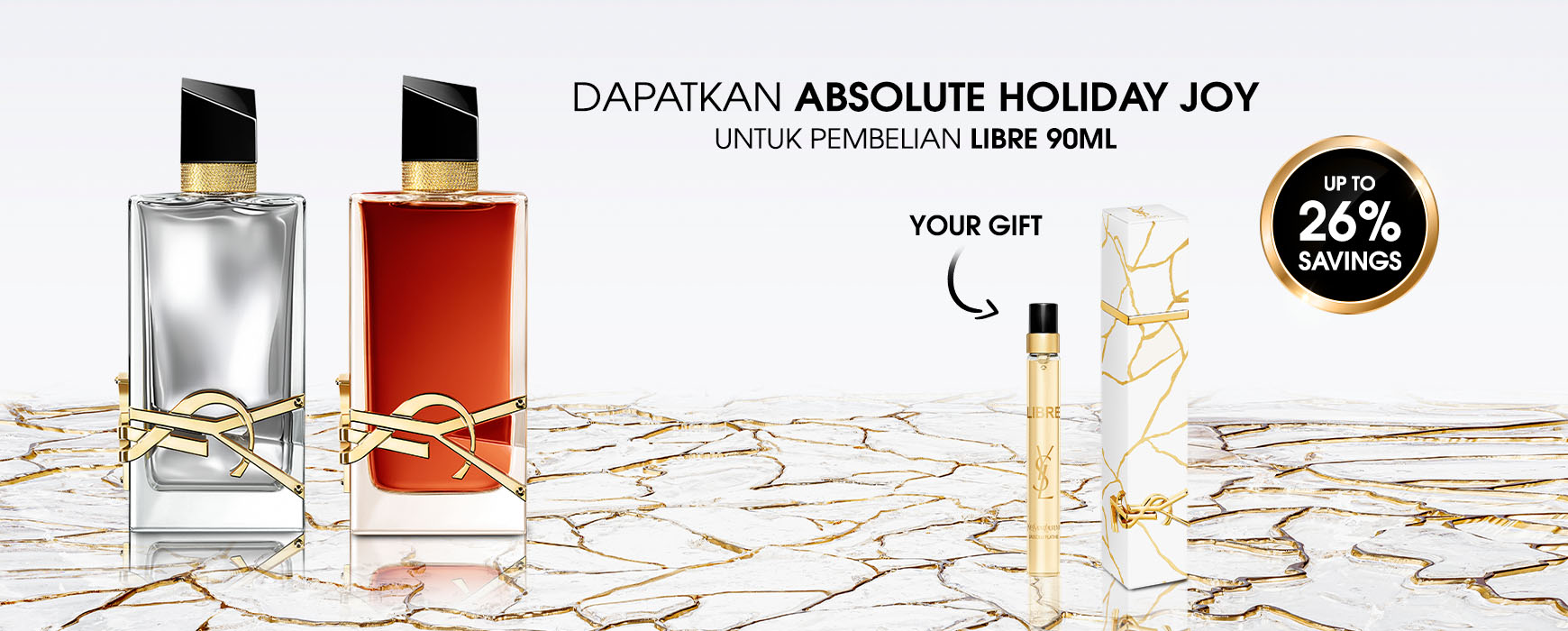LIBRE L'ABSOLU PLATINE | Parfum Libre Terbaru | YSL Beauty Indonesia